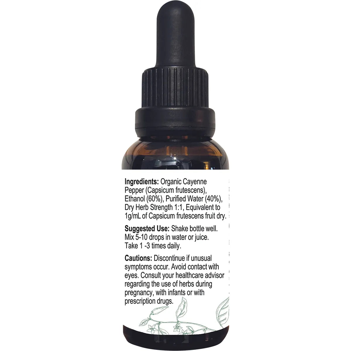 Cayenne Nature's Wonder Cayenne Pepper Extract with Dropper 30ml ...
