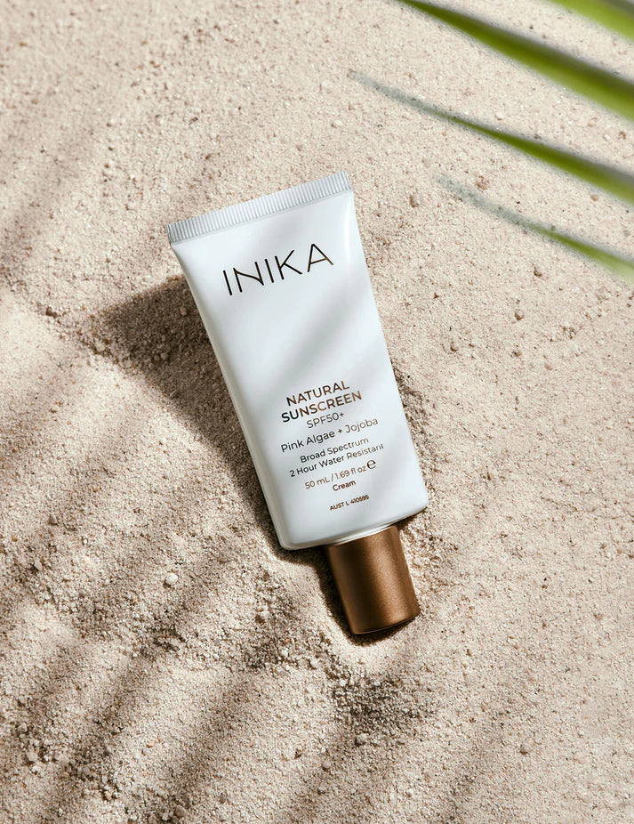 Inika Organic Natural Sunscreen Untinted SPF50+ 50ml – thenutbank