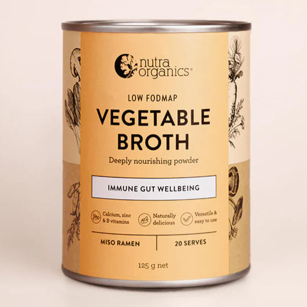Broth Powder - Nutra Organics - Miso Ramen Vegetable Low Fodmap 125g ...
