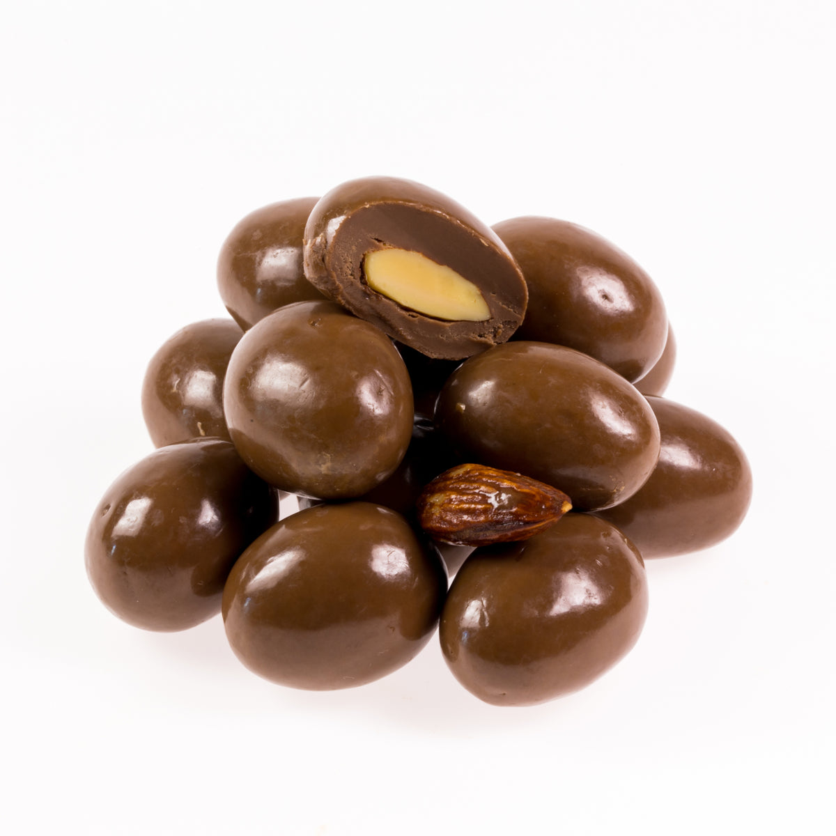 Milk Chocolate Covered Almonds (choose size) – thenutbank