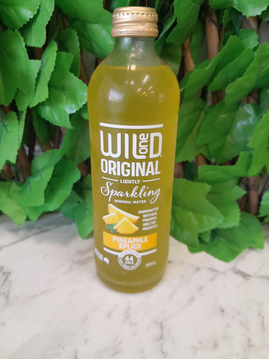 Wild One Sparkling Water Pineapple Splice 345ml – thenutbank